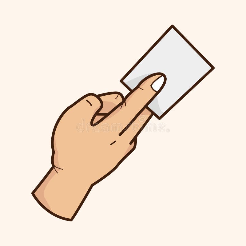 Hand Holding Paper Theme Elements Vector,eps Stock Vector ...