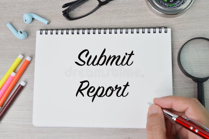 Research Paper Report Submit Stock Photos - Free & Royalty-Free Stock ...