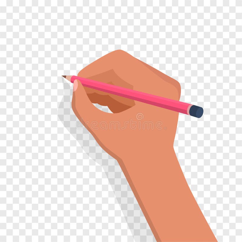 Pencil Ready To Write and To Learn the Letter P, Vector Illustration ...