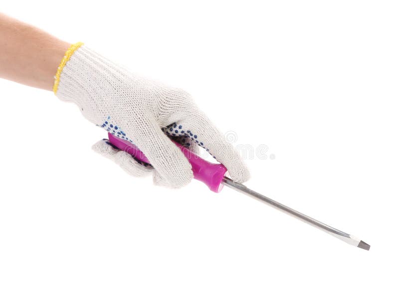 Pink Screwdriver Set stock image. Image of screwdriver - 17795263