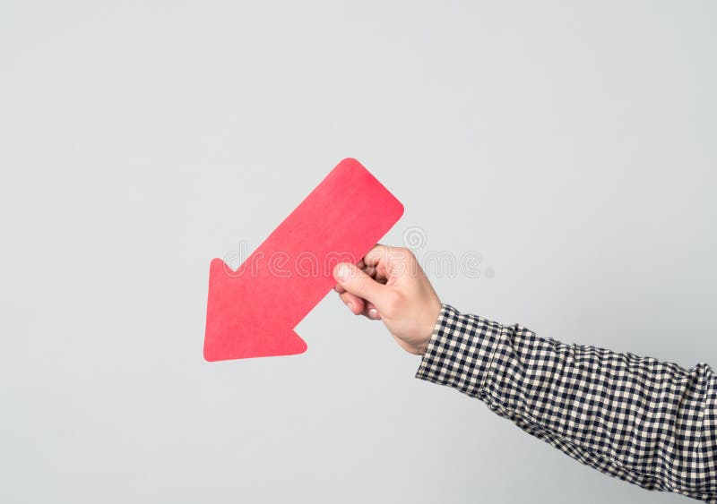 Young man with arrows stock photo. Image of critical - 100683862