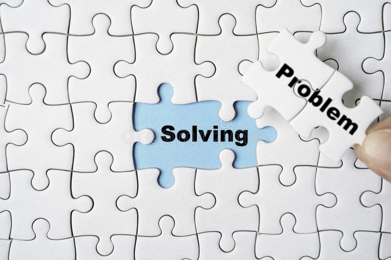 Hand Holding Problem Wording on Jigsaw and Assemble To Solving Wording ...