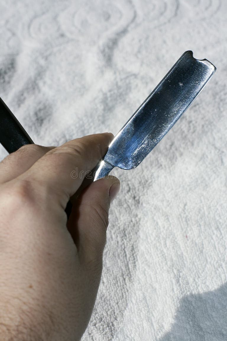 Holding Barber Straight Edge Razor Stock Photos - Free & Royalty-Free ...