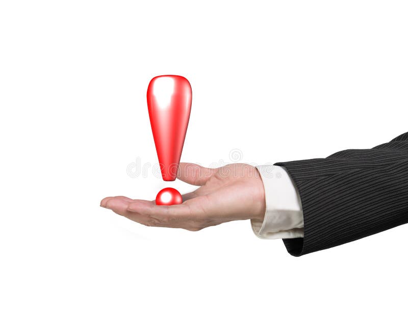 Hand Holding Red Exclamation Point Stock Photos - Free & Royalty-Free ...