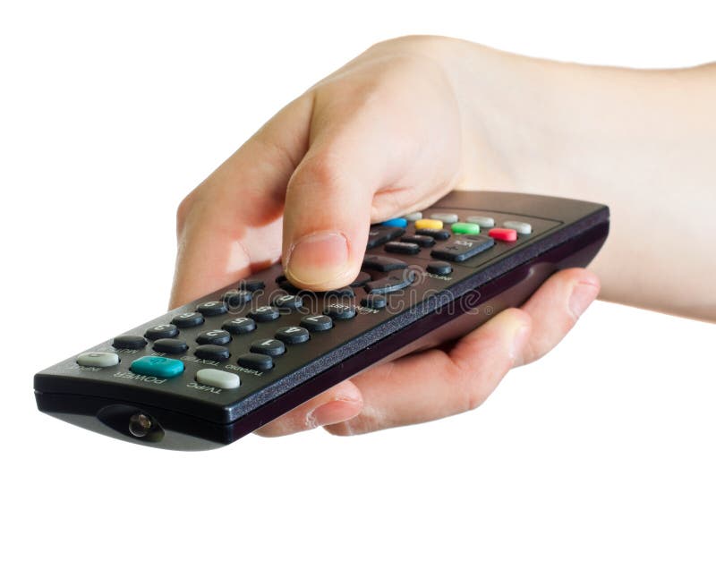 Hand Holding a Remote Control Stock Image - Image of digital, finger ... Hand Holding a Remote Control Stock Image - Image of digital, finger ...