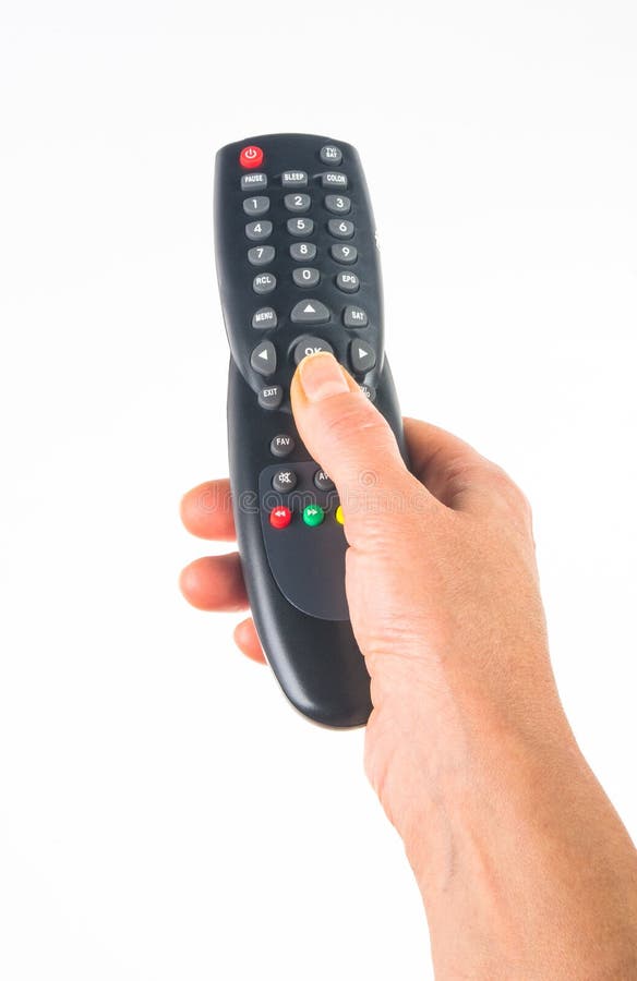 Hand Holding a Remote Control Stock Photo - Image of connection, button ... Hand Holding a Remote Control Stock Photo - Image of connection, button ...