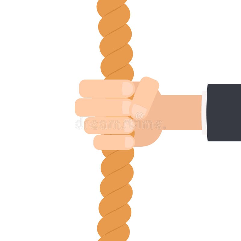 A Boy is Holding the Red Rope and Standing beside the Dog Stock Vector ...