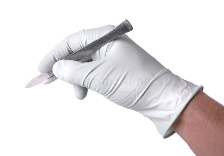 380 Surgeon Hand Holding Surgical Scalpel Stock Photos - Free & Royalty ...