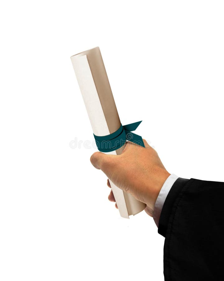 Hand Holding Scroll stock image. Image of roll, completion - 40306205
