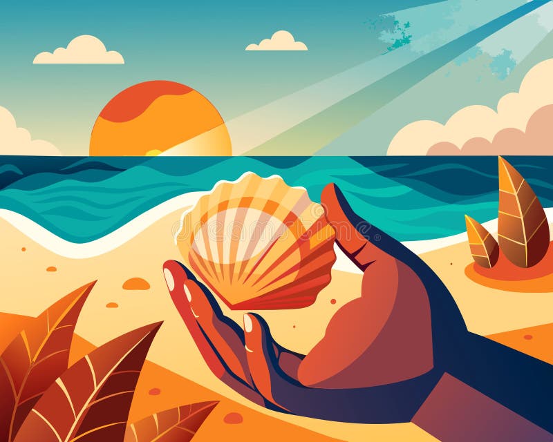 Beach Scene Drawing Stock Illustrations – 6,495 Beach Scene Drawing ...