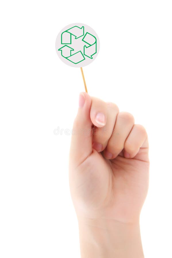 Hand Holding Sign Picture. Image: 10215931