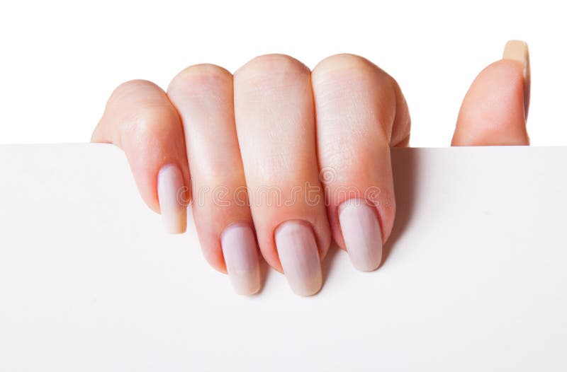 Hand holding a sign stock photo. Image of information - 40794402