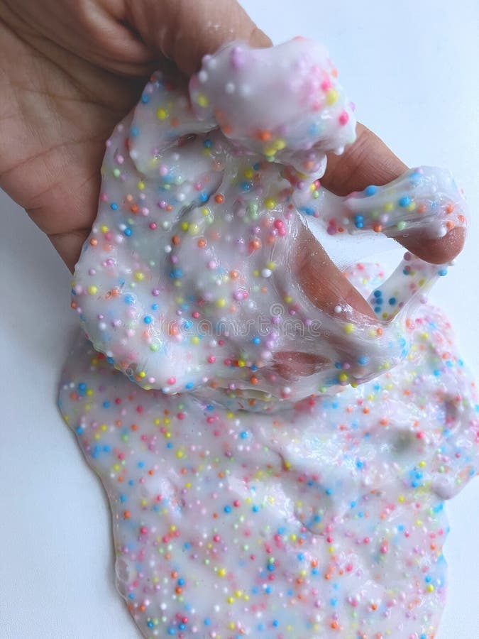 Chewing Gum for the Hands, Slime Stock Photo - Image of chewing, hands ...