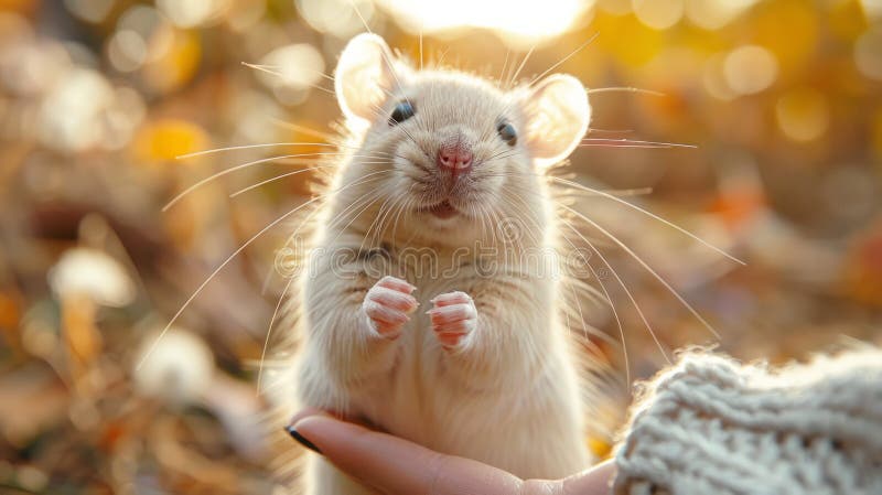 Hand Holding Small Mouse stock photo. Image of animal - 309902668