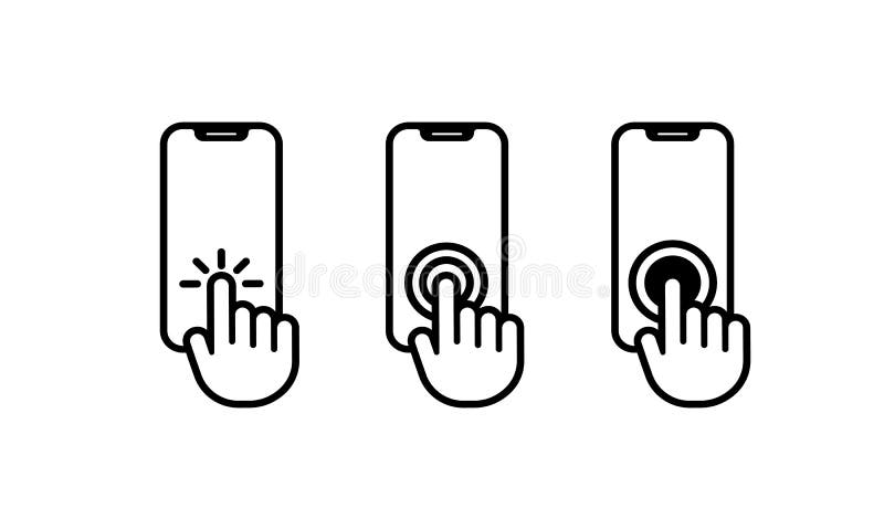 Phone Clicking Stock Illustrations – 1,032 Phone Clicking Stock ...