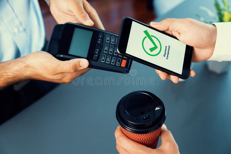 Hand Holding Smartphone with NFC QR Code Device. Fervent Stock Photo ... Hand Holding Smartphone with NFC QR Code Device. Fervent Stock Photo ...