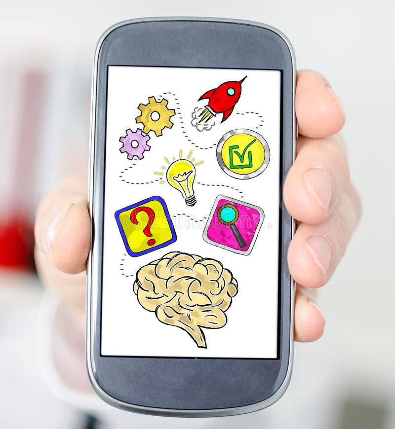 Problem Solving Concept on a Smartphone Stock Photo - Image of idea ...
