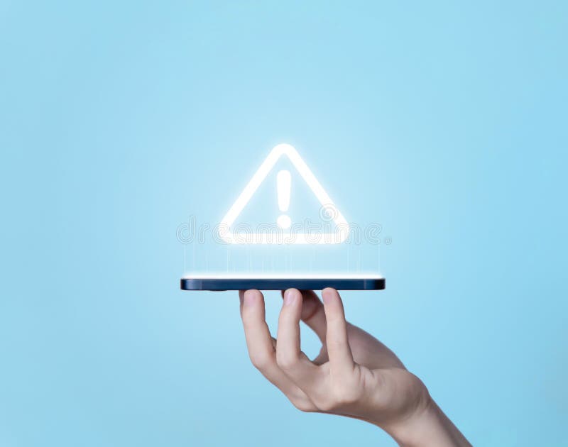 1,117 Smartphone Warning Caution Stock Photos - Free & Royalty-Free ...