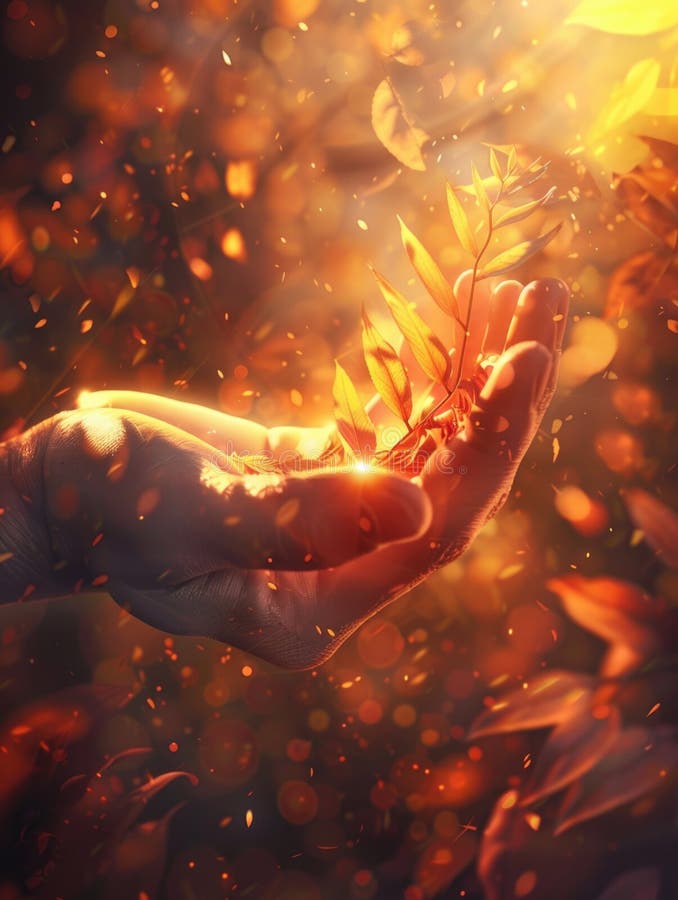 Hand Holding Sparkling Seeds Stock Photos - Free & Royalty-Free Stock ...