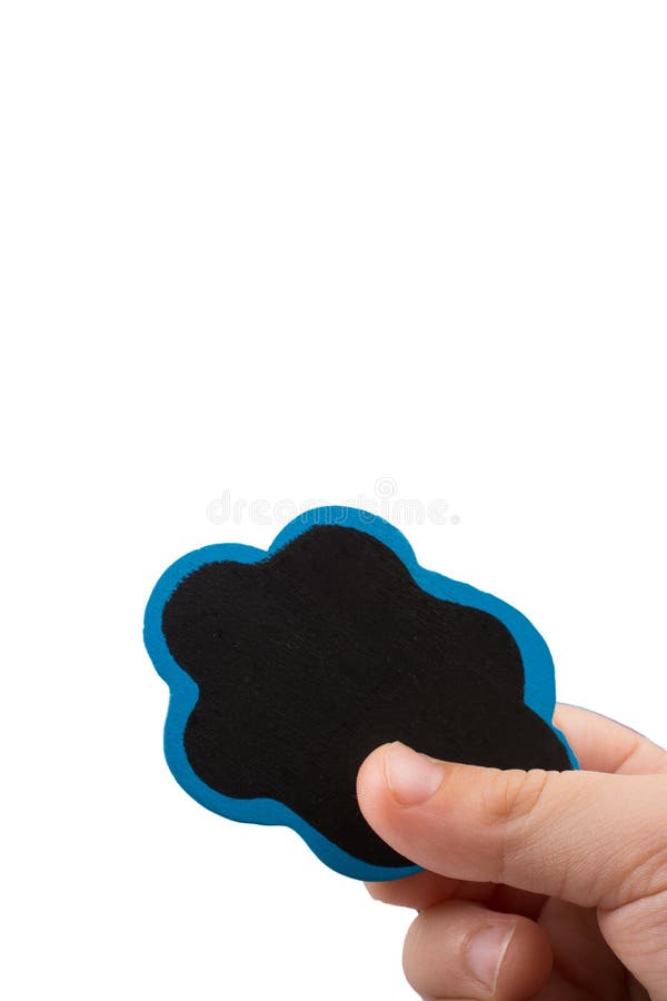 Hand Holding a Speech Bubble Icon in Hand Stock Image - Image of hand ...