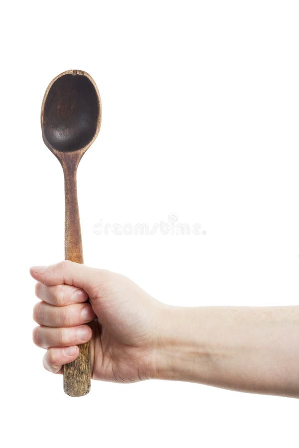 Hand holding spoon stock photo. Image of handmade, female - 35759086