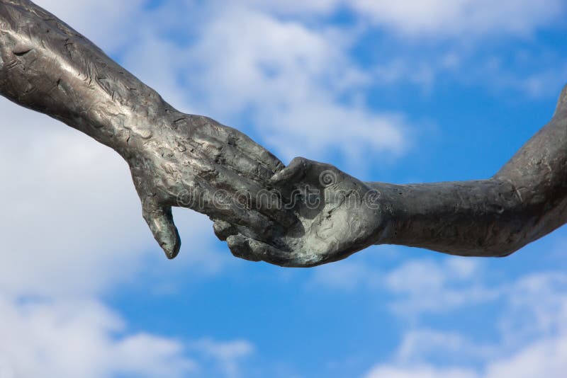 Hand holding statues stock photo. Image of outdoor, statuette - 24386272