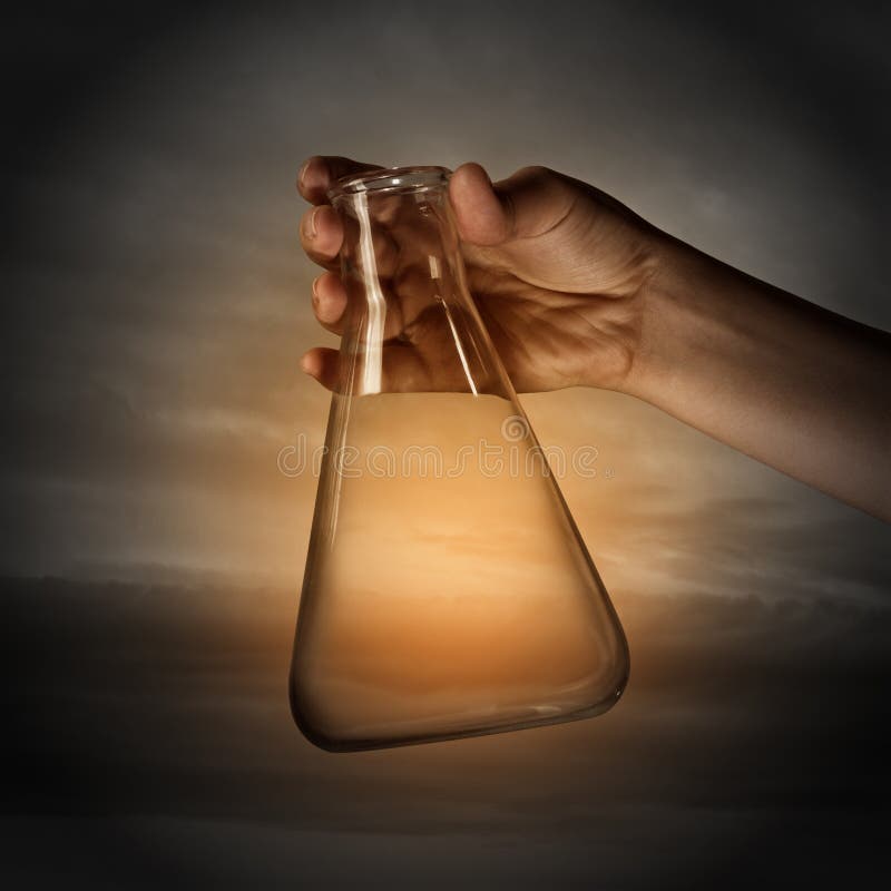 Hand holding tube stock image. Image of chemistry, scientific - 45493473