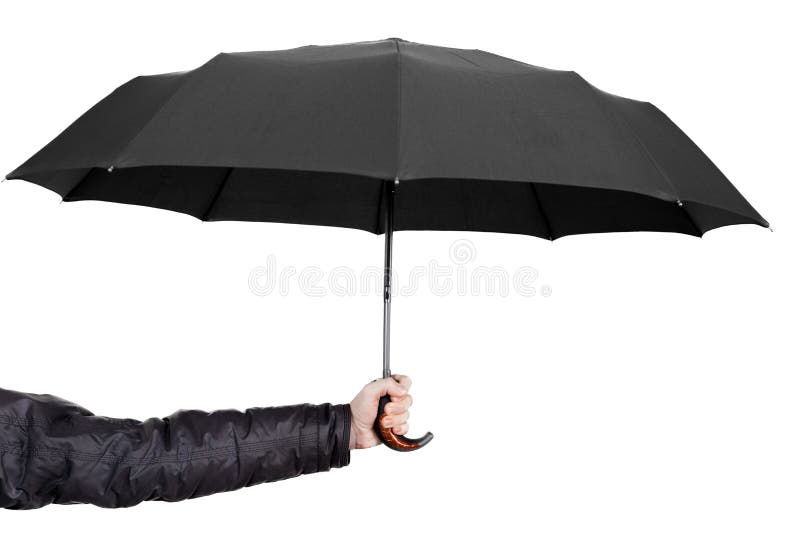 Hand holding umbrella stock image. Image of giving, concept - 17246737