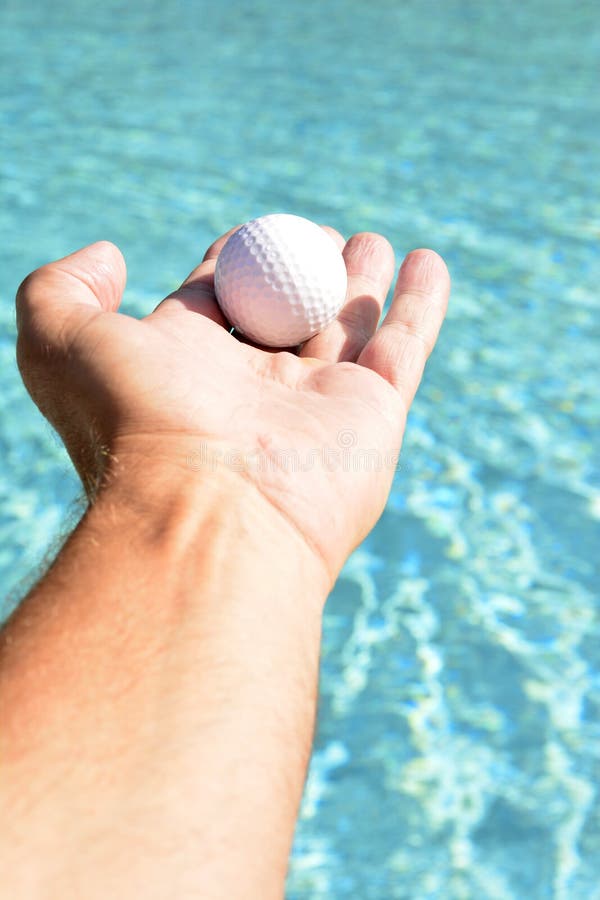 Hand holding up ball stock photo. Image of focus, ball - 32344832