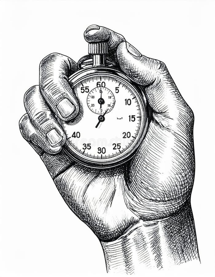 Stopwatch Drawing Stock Illustrations – 5,977 Stopwatch Drawing Stock ...