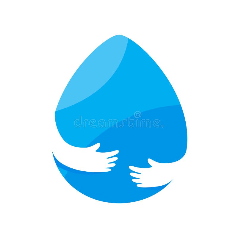 Hand Holding a Water Drop Globe Campaign Idea To Reduce Water Use for ...