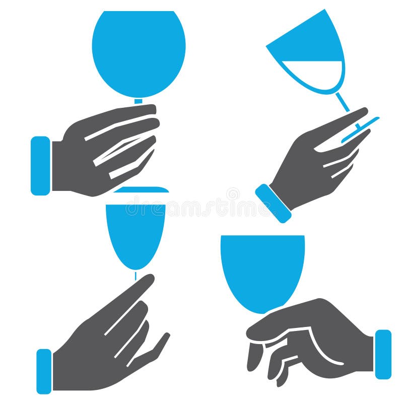 Hand Holding Wine Glass Stock Illustrations – 3,021 Hand Holding Wine ...