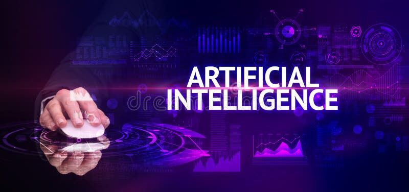 Hand Holding Wireless Peripheral, Modern Technology Concept Stock Image ...