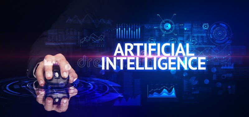 Hand Holding Wireless Peripheral, Modern Technology Concept Stock Photo ...