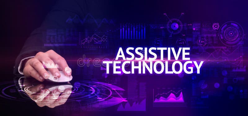 Hand Holding Wireless Peripheral, Modern Technology Concept Stock Image ...