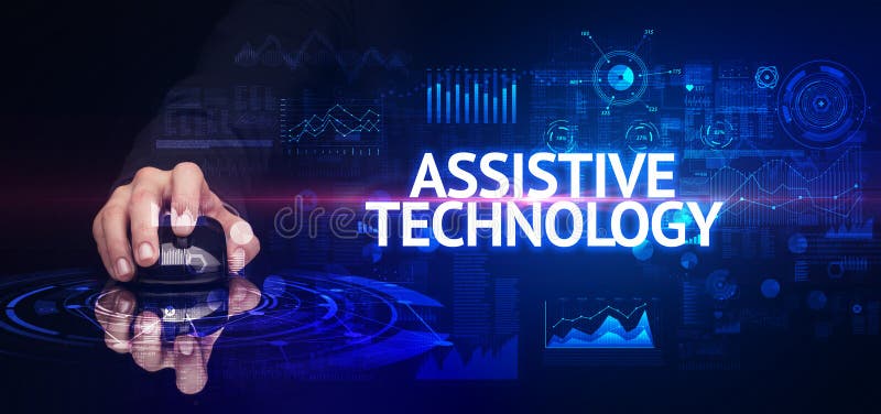 Hand Holding Wireless Peripheral, Modern Technology Concept Stock Image ...