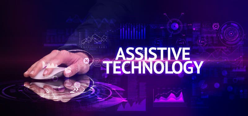 Hand Holding Wireless Peripheral, Modern Technology Concept Stock Photo ...