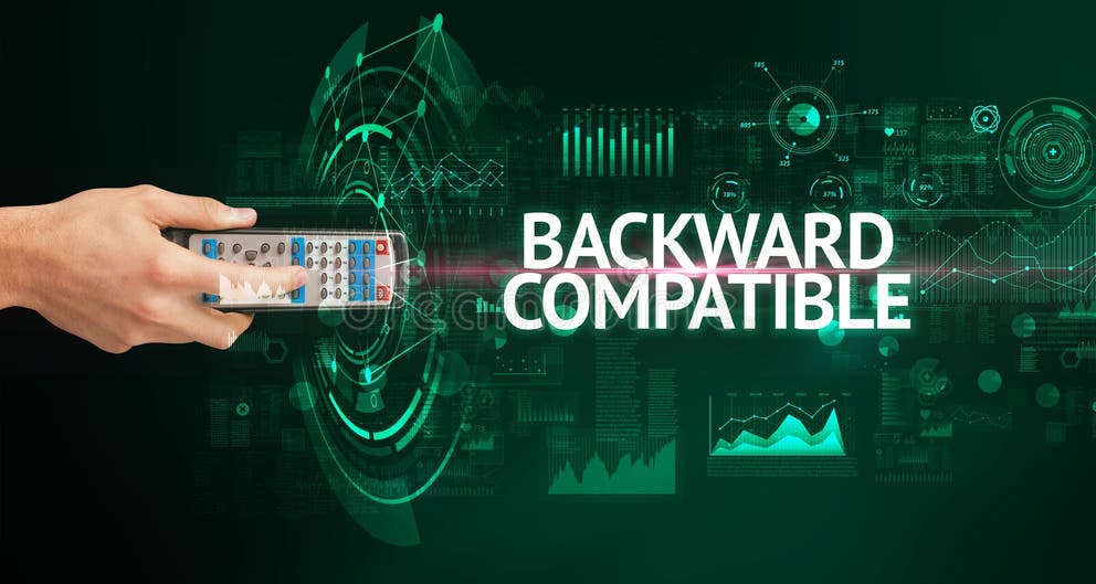 Hand Holding Wireless Peripheral, Modern Technology Concept Stock Image ...