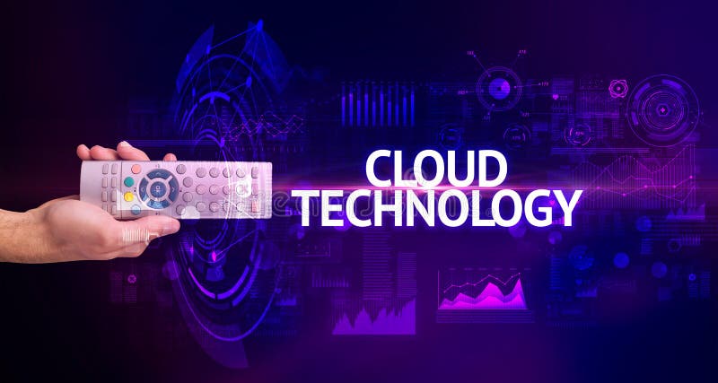 Hand Holding Wireless Peripheral, Modern Technology Concept Stock Image ...