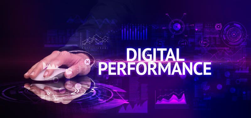 Hand Holding Wireless Peripheral, Modern Technology Concept Stock Image ...