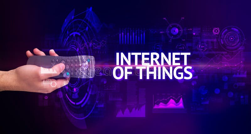 Hand Holding Wireless Peripheral, Modern Technology Concept Stock Photo ...