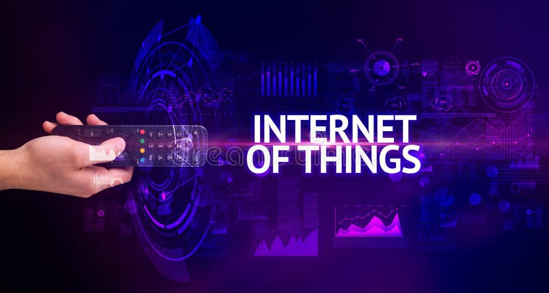 Hand Holding Wireless Peripheral, Modern Technology Concept Stock Photo ...