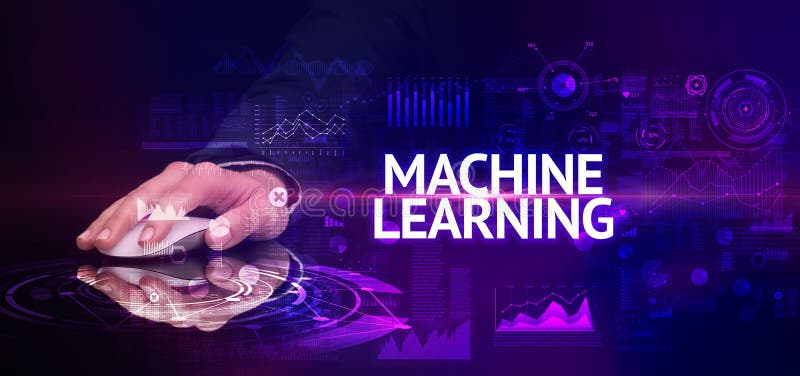 Hand Holding Wireless Peripheral, Modern Technology Concept Stock ...