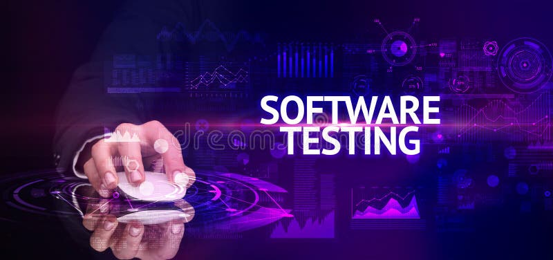 Hand Holding Wireless Peripheral, Modern Technology Concept Stock ...