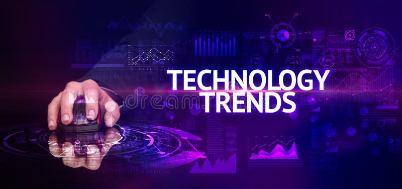 Hand Holding Wireless Peripheral, Modern Technology Concept Stock ...