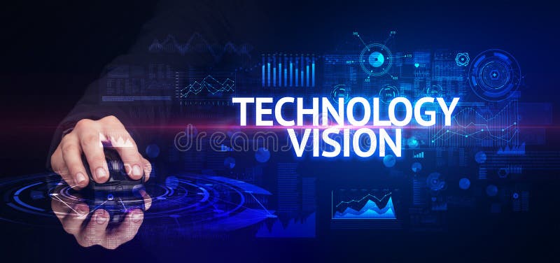 Hand Holding Wireless Peripheral, Modern Technology Concept Stock Photo ...