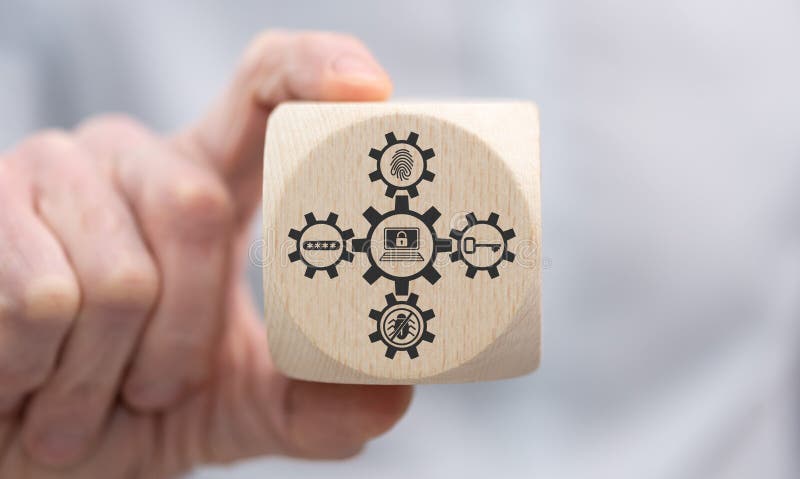 Concept of cybersecurity stock image. Image of technology - 327056529