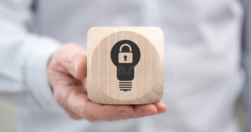 Concept of Intellectual Property Stock Photo - Image of trademark ...