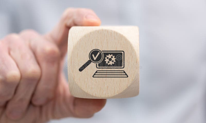 Concept of Software Testing Stock Photo - Image of usability ...