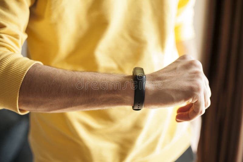 Hand Holding Wrist Watch Isolated Stock Photo - Image of gift, watch ...